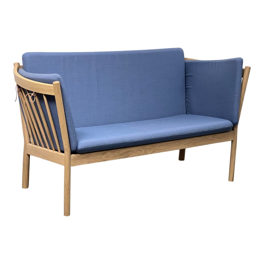 NEW Erik Ole Jorgensen for Mobler J148 Sofa Dusty Blue in Natural Frame ...