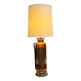 Pacific Badger Copper Fire Extinguisher Table Lamp - Design Plus Gallery