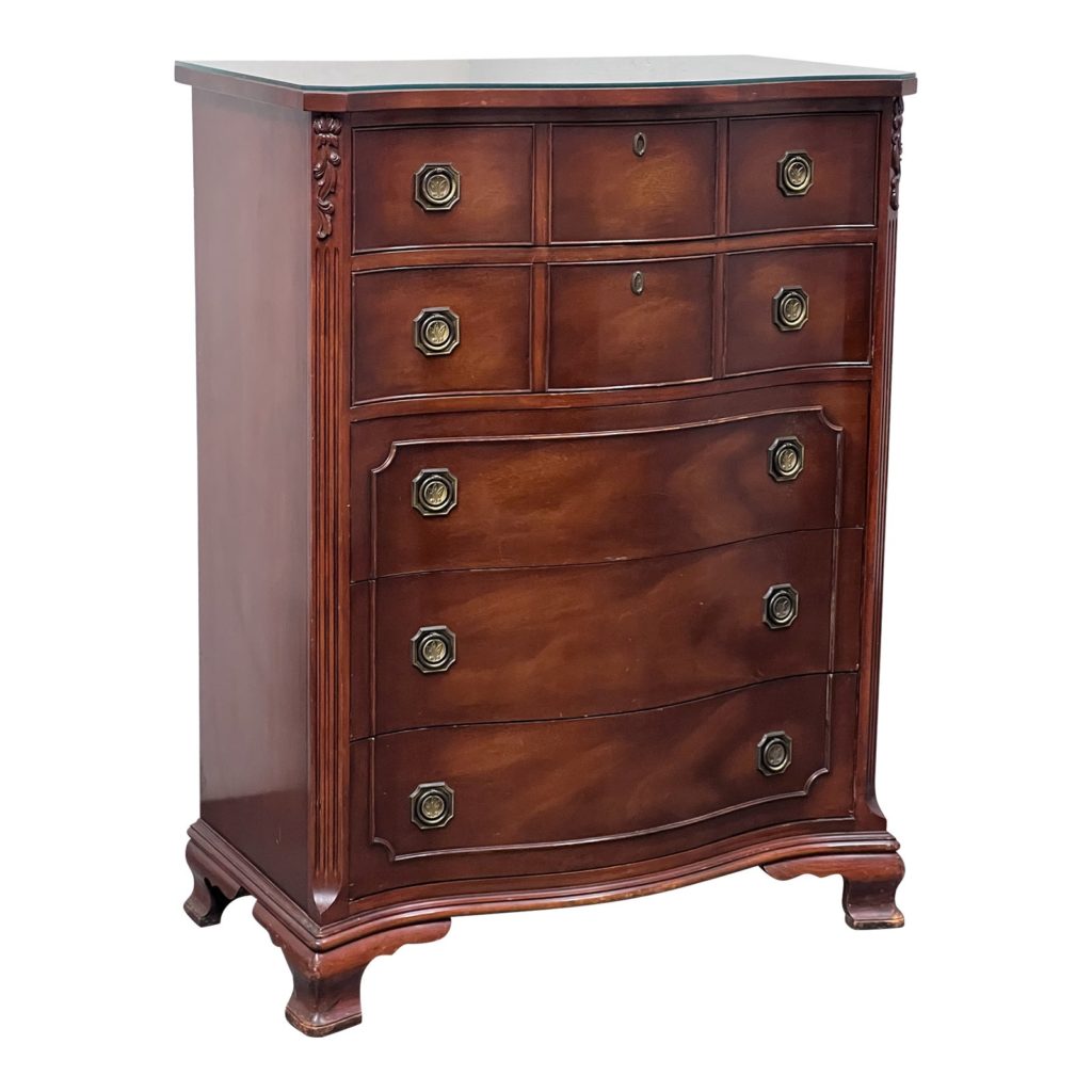 Custom Faceted Front Dresser. Original Price: $7,280 | Design Plus Gallery