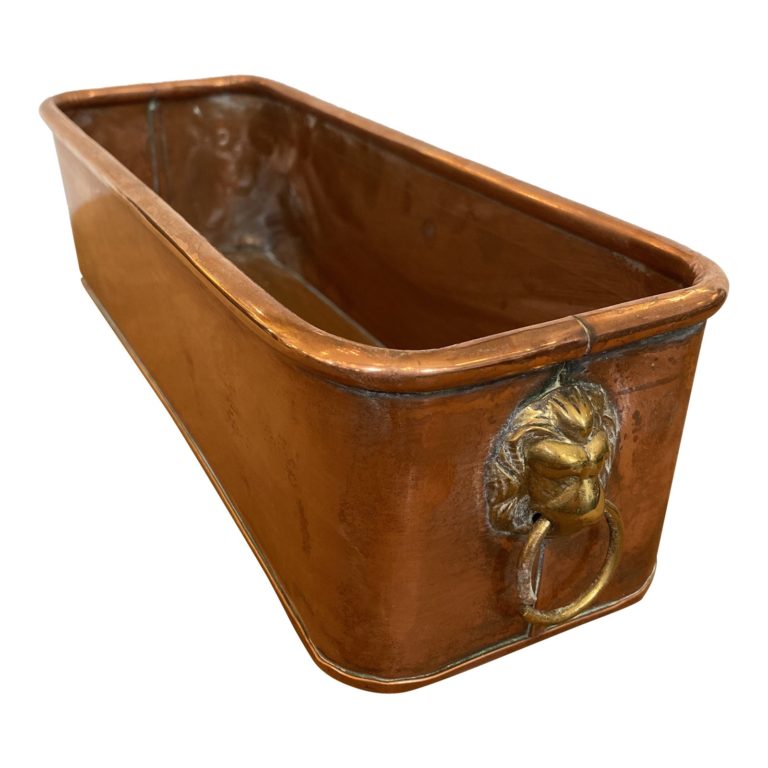 Vintage English Copper Bread Pan - Design Plus Gallery