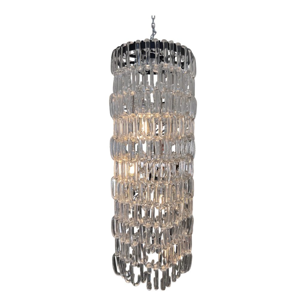 Global Views Hand Blown Glass C Chandelier. Original Price: $5,748 ...