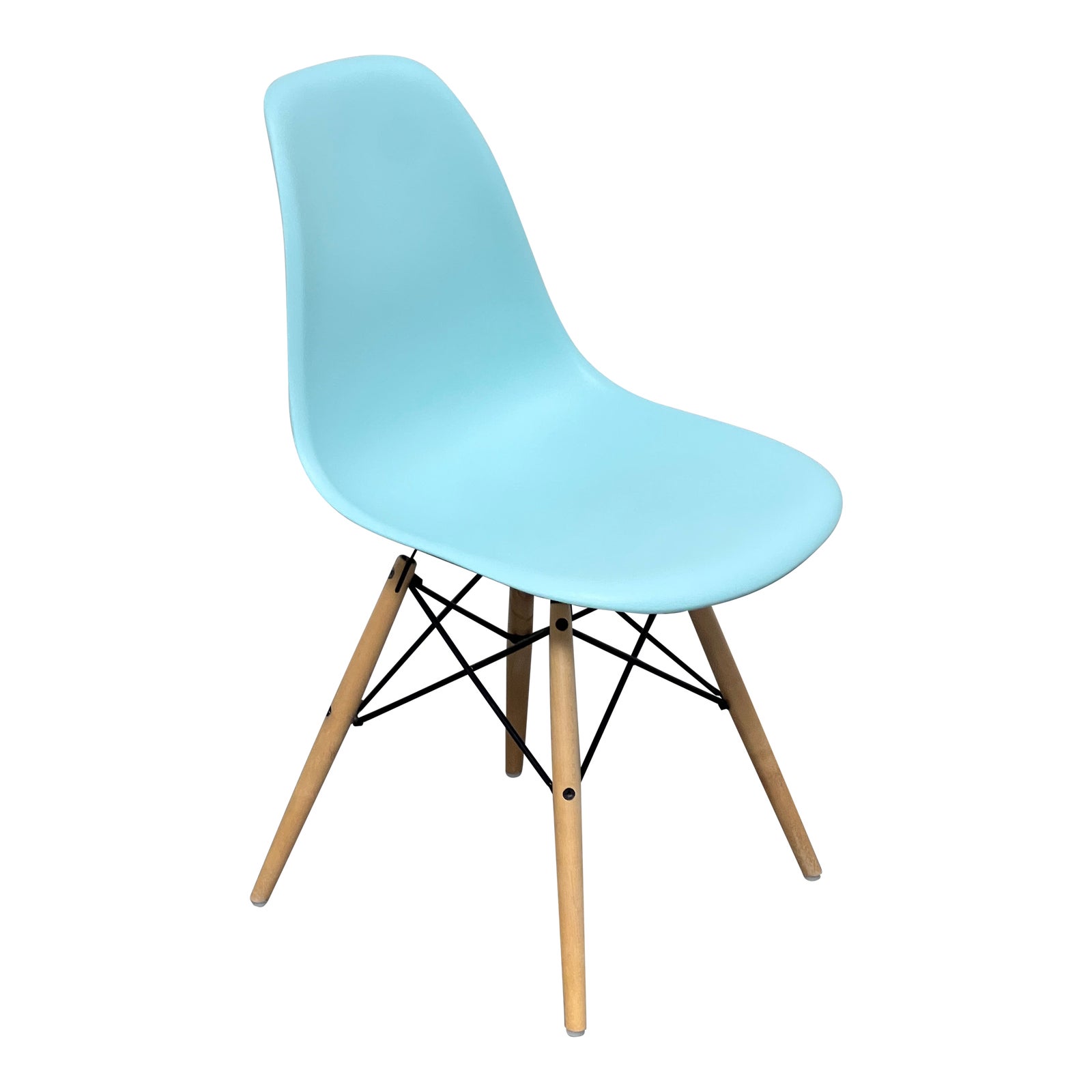 charles-and-ray-eames-bright-blue-molded-plastic-eiffel-chair-by-herman ...
