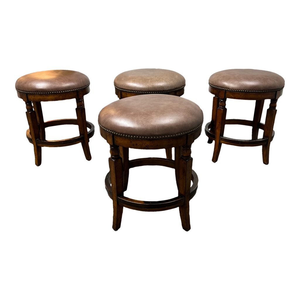 Artistica Winston Backless Counter Stools, Set of Four - Design Plus ...