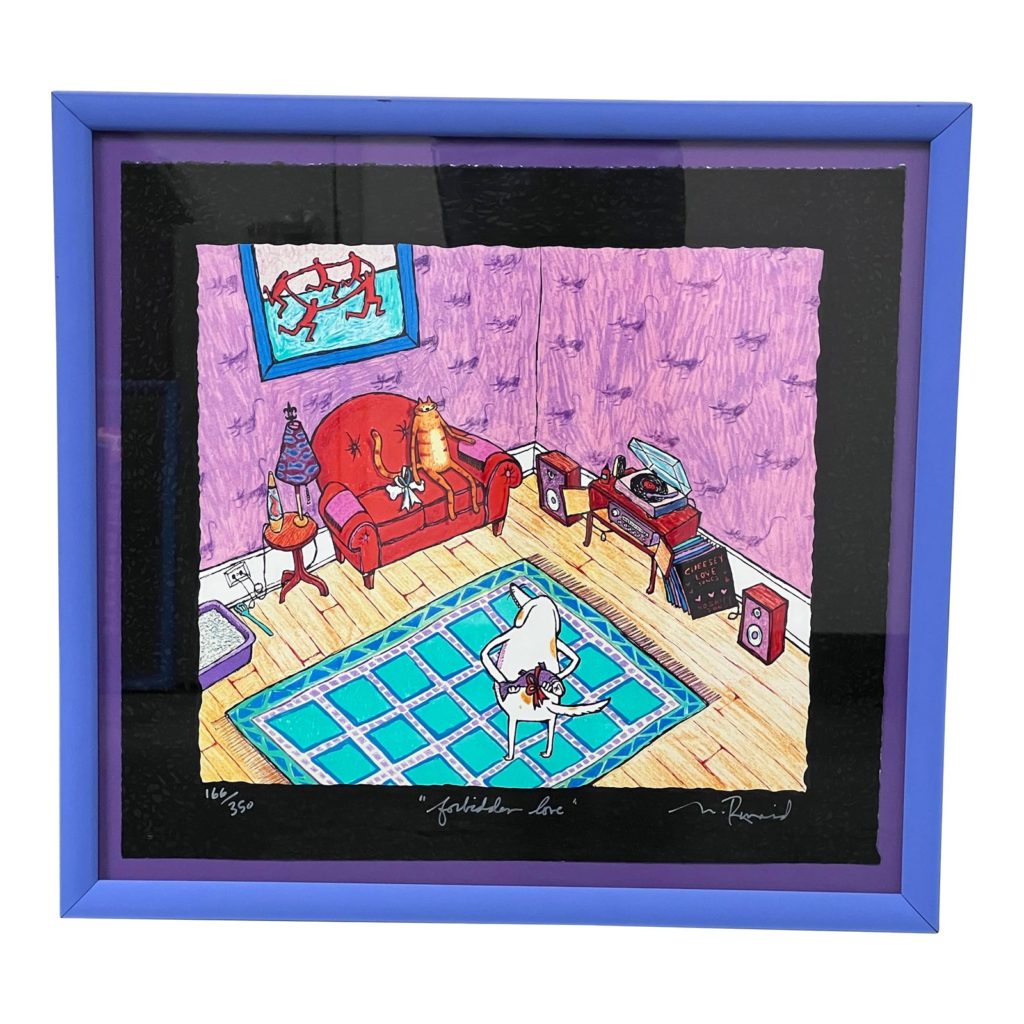 Matt Rinard's 'Forbidden Love' 1666/350 Serigraph, Limited Signed ...