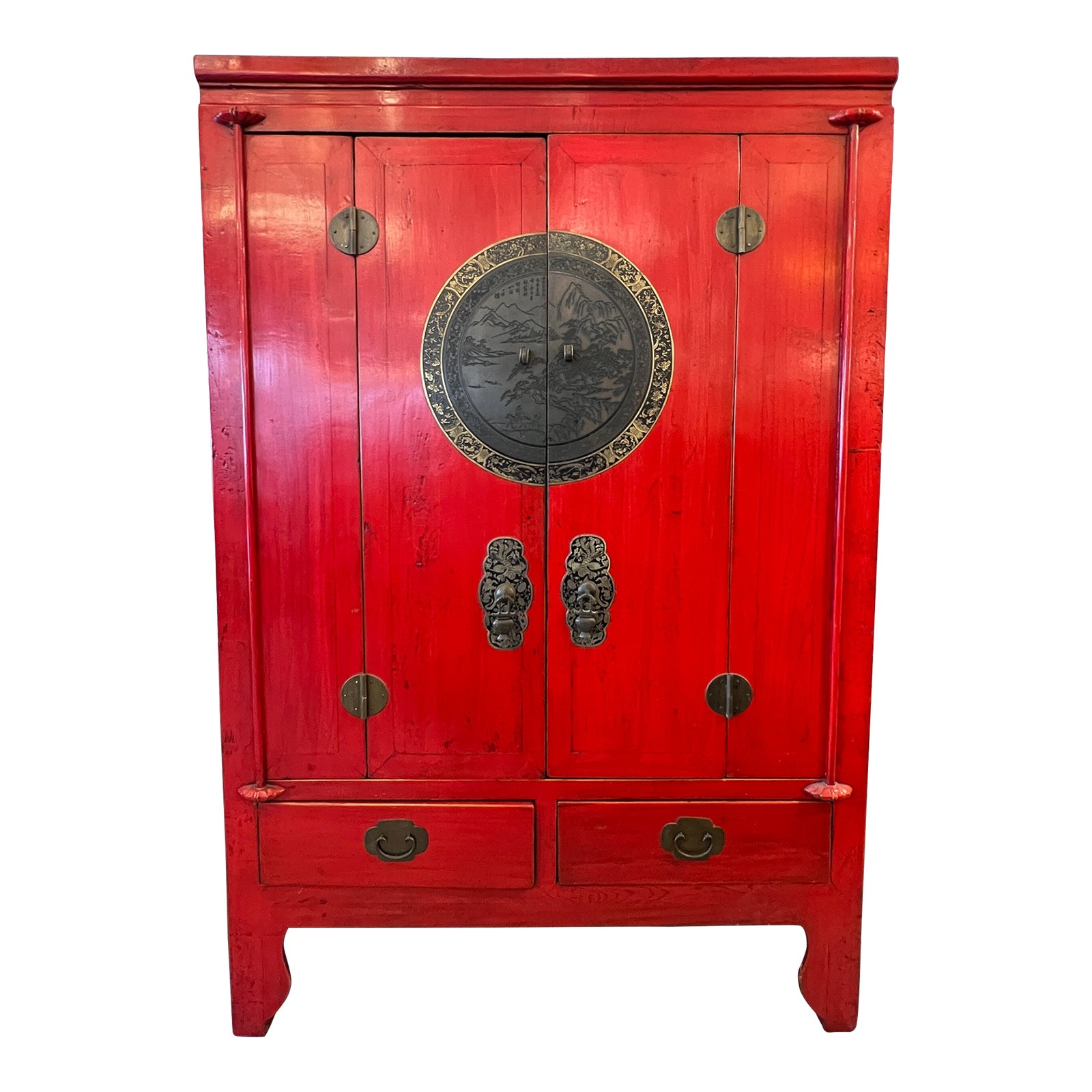20th Century Japanese Wooden Tansu Cabinet | Design Plus Gallery