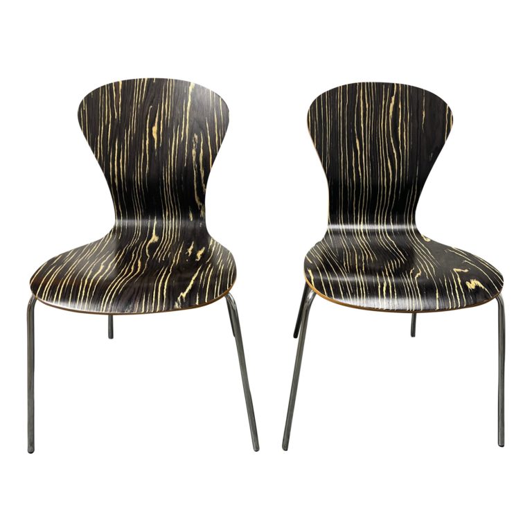 Knoll Studio Ross Lovegrove Sprite Veneer Stackable Chairs - Design ...
