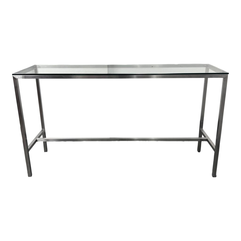 Nuevo Verona Glass Top Counter Height Dining Table. Original Price ...
