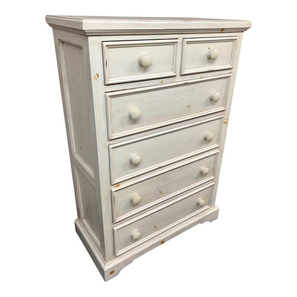 Cottage Style Six Drawer Dresser - Design Plus Gallery