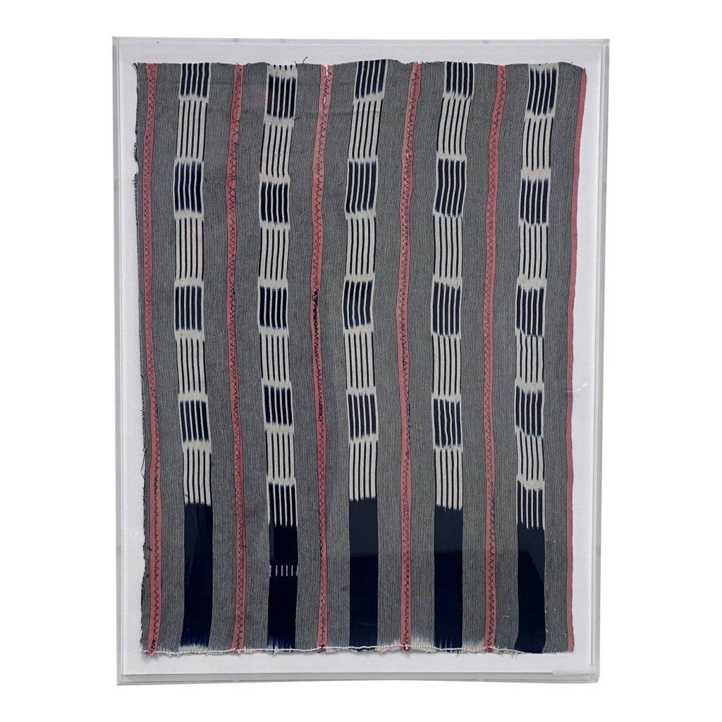 Textile Artwork in Acrylic Frame - Design Plus Gallery