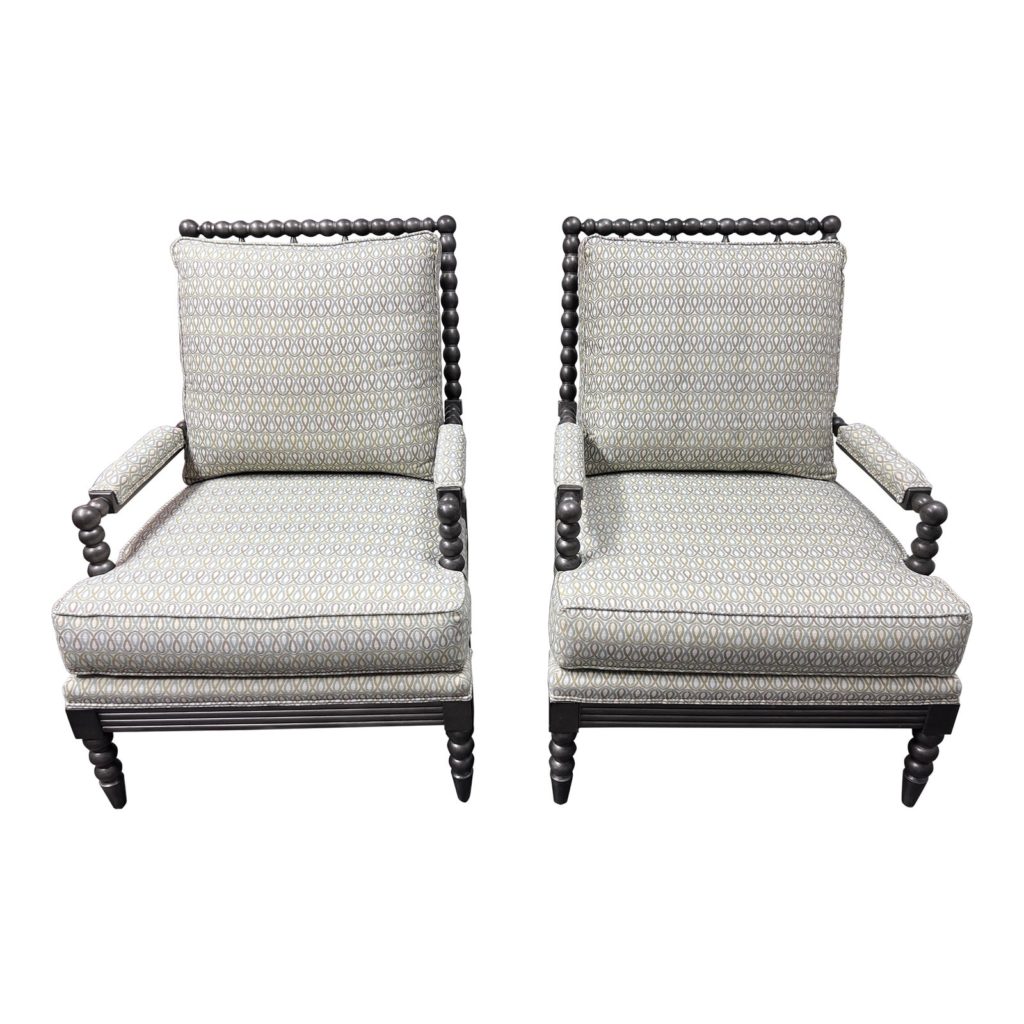 Ethan Allen Brant Arm Chairs, a Pair. Original Price: $3,420 - Design ...