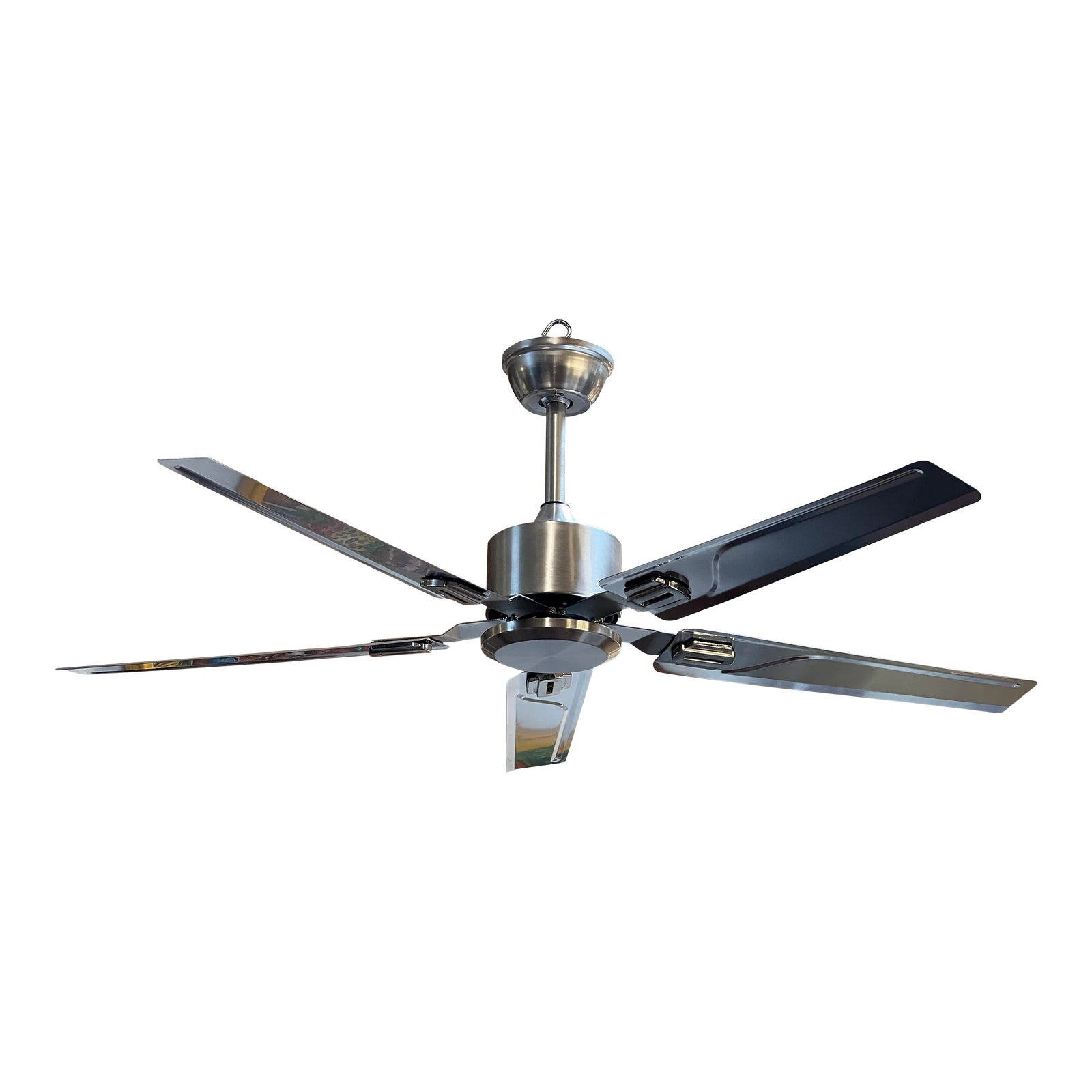 vakkerlight-rozzen-stainless-steel-ceiling-fan-2817 - Design Plus Gallery