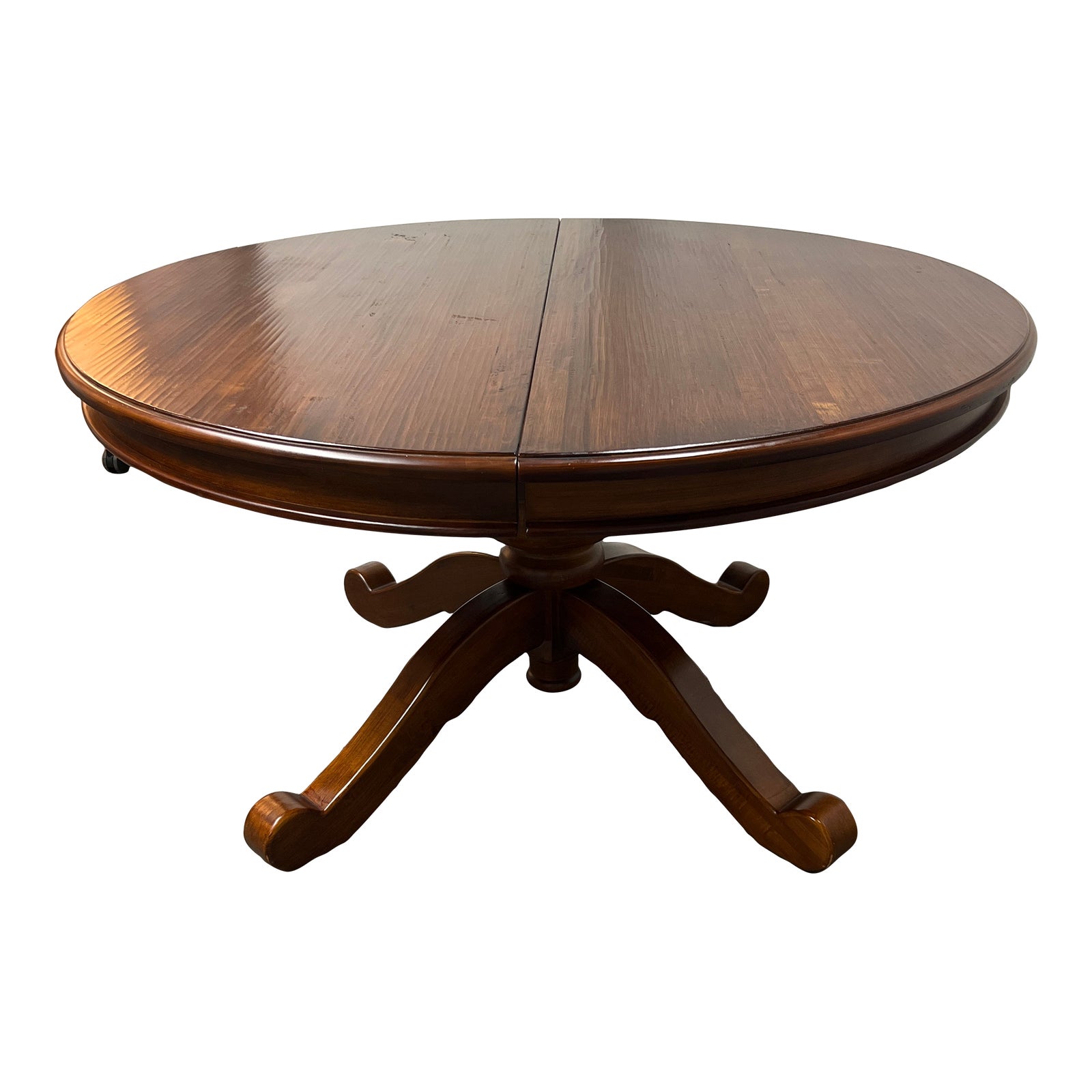 vintage-round-extension-dining-table-4854 - Design Plus Gallery