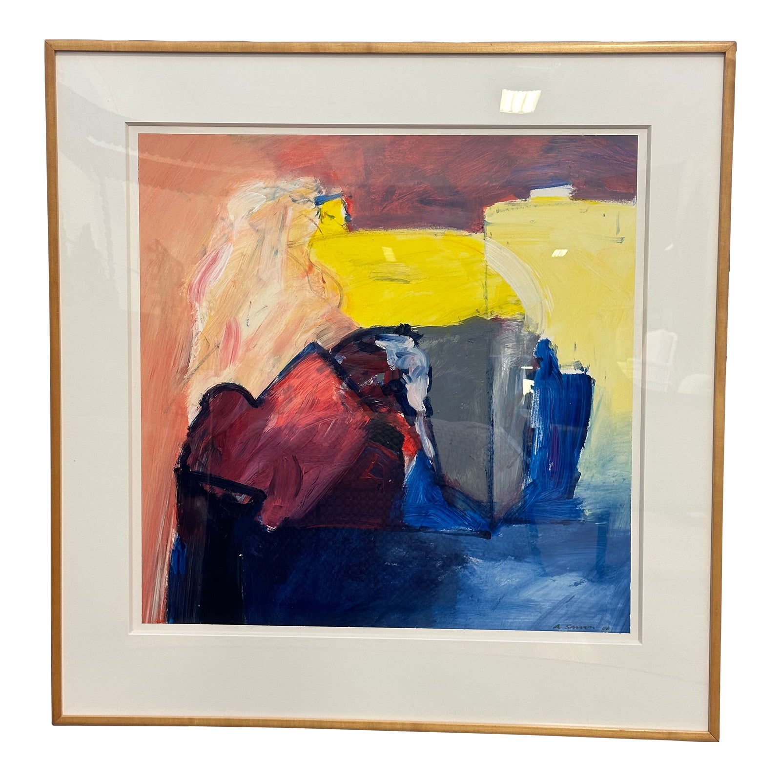 Albert E. Smith 'Untitled' 2008 - Custom Framed and Matted Original ...