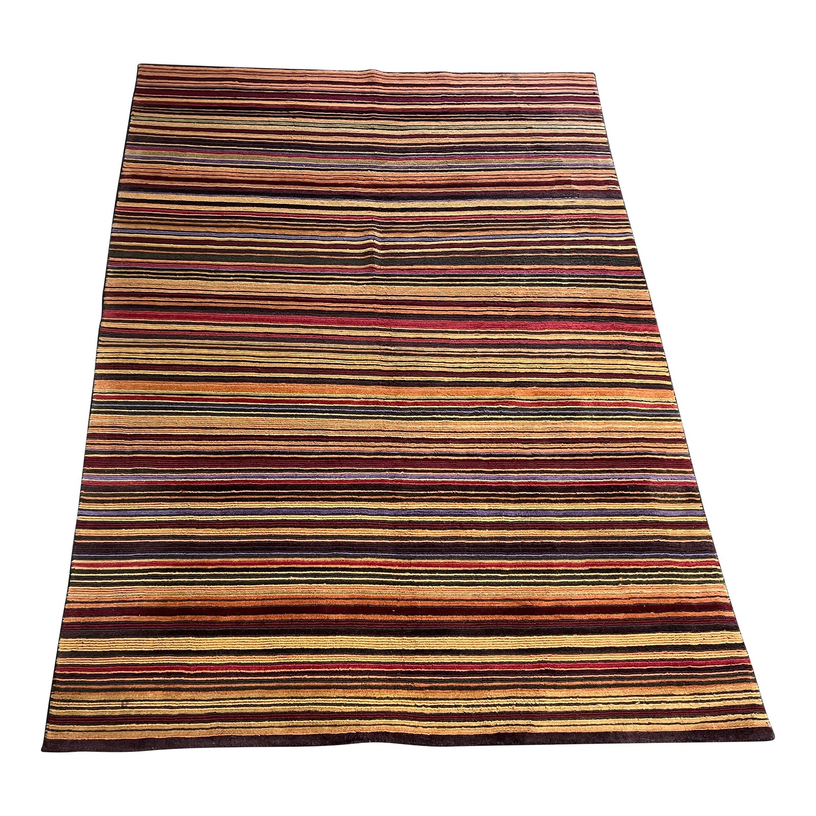 6ft-x-9ft-crate-and-barrel-rug-gianni-stripe-wool-rug-7266 - Design ...