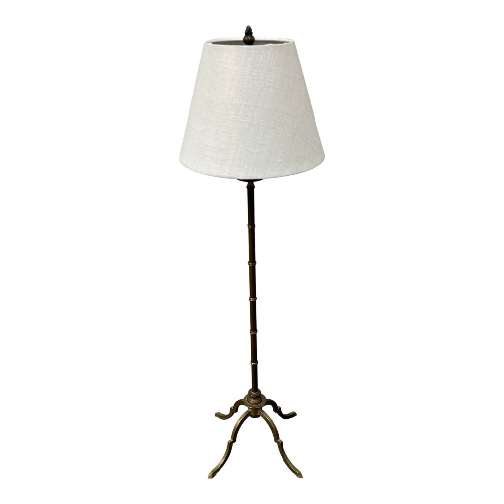 Bronzen Rod Style Tall Desk Lamp - Design Plus Gallery