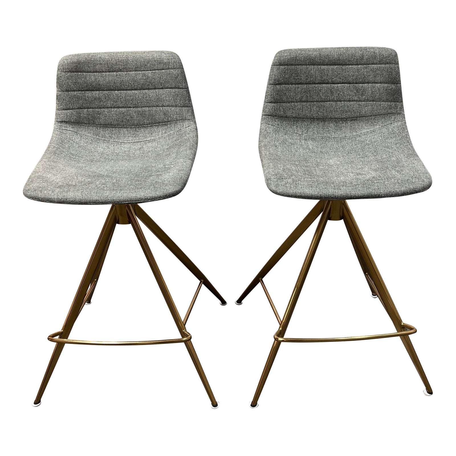 Sunpan Modern Home Andres Swivel Barstools, a Pair. Original Price ...