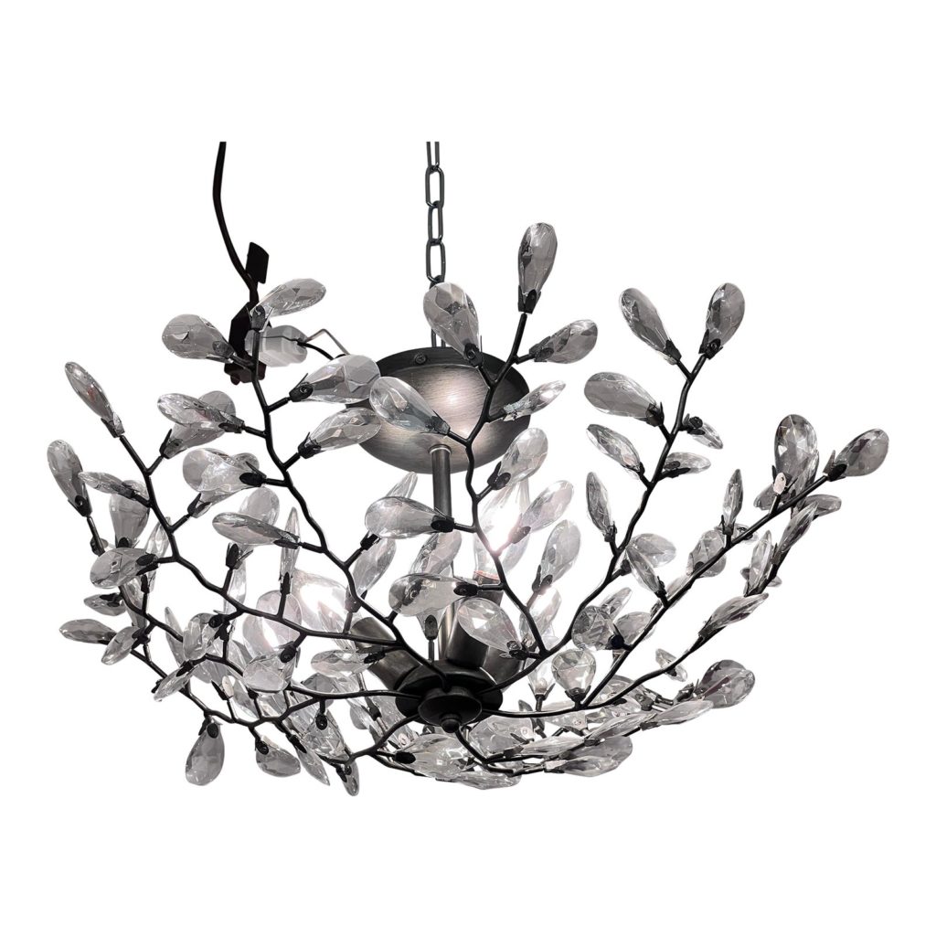 Pottery Barn Bella Crystal Flush Mount - Design Plus Gallery