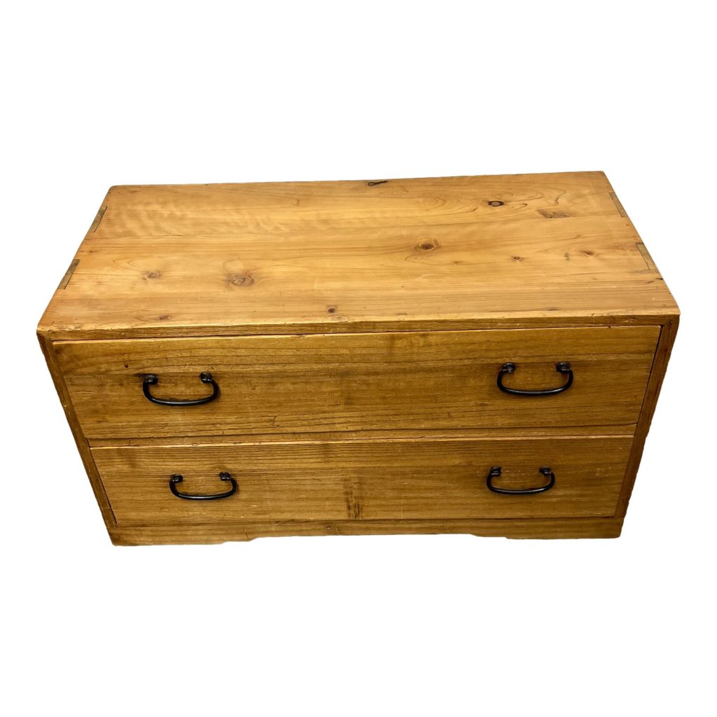 Vintage Japanese Two Drawer Tansu | Design Plus Gallery