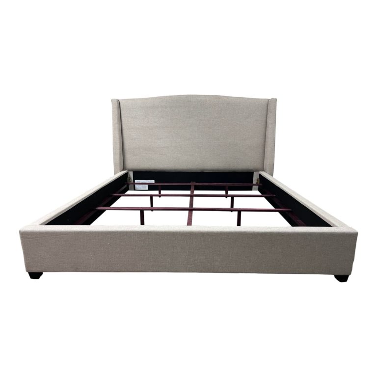 Queen Size Saatva Santorini Linen Bed Frame. Original Price: $1,495 ...