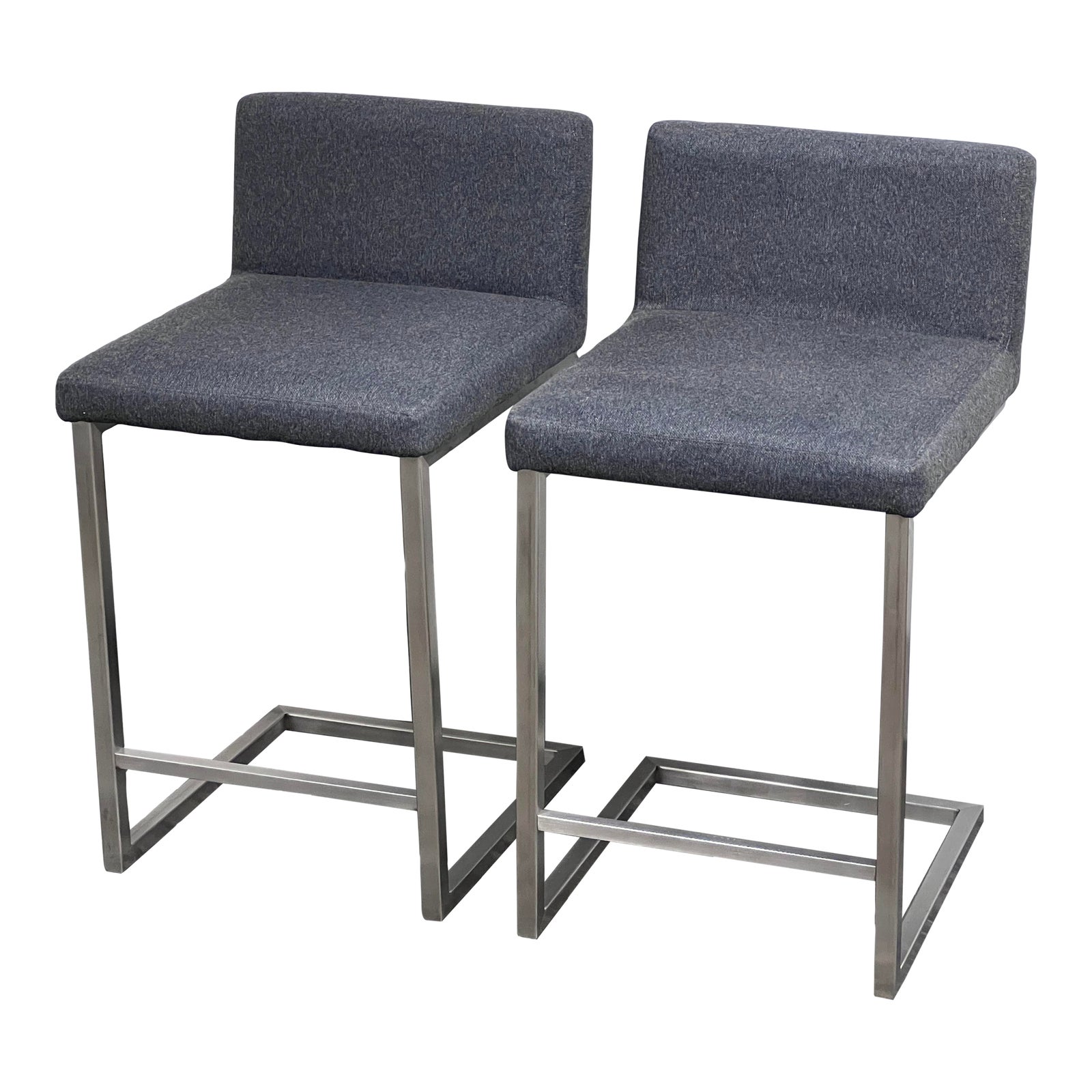 room-and-board-lira-flint-charcoal-counter-stools-a-pair-8656 - Design ...