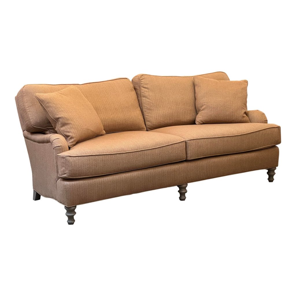 Lee Industries English Roll Arm Tweed Sofa. Original Price: $3,000 ...