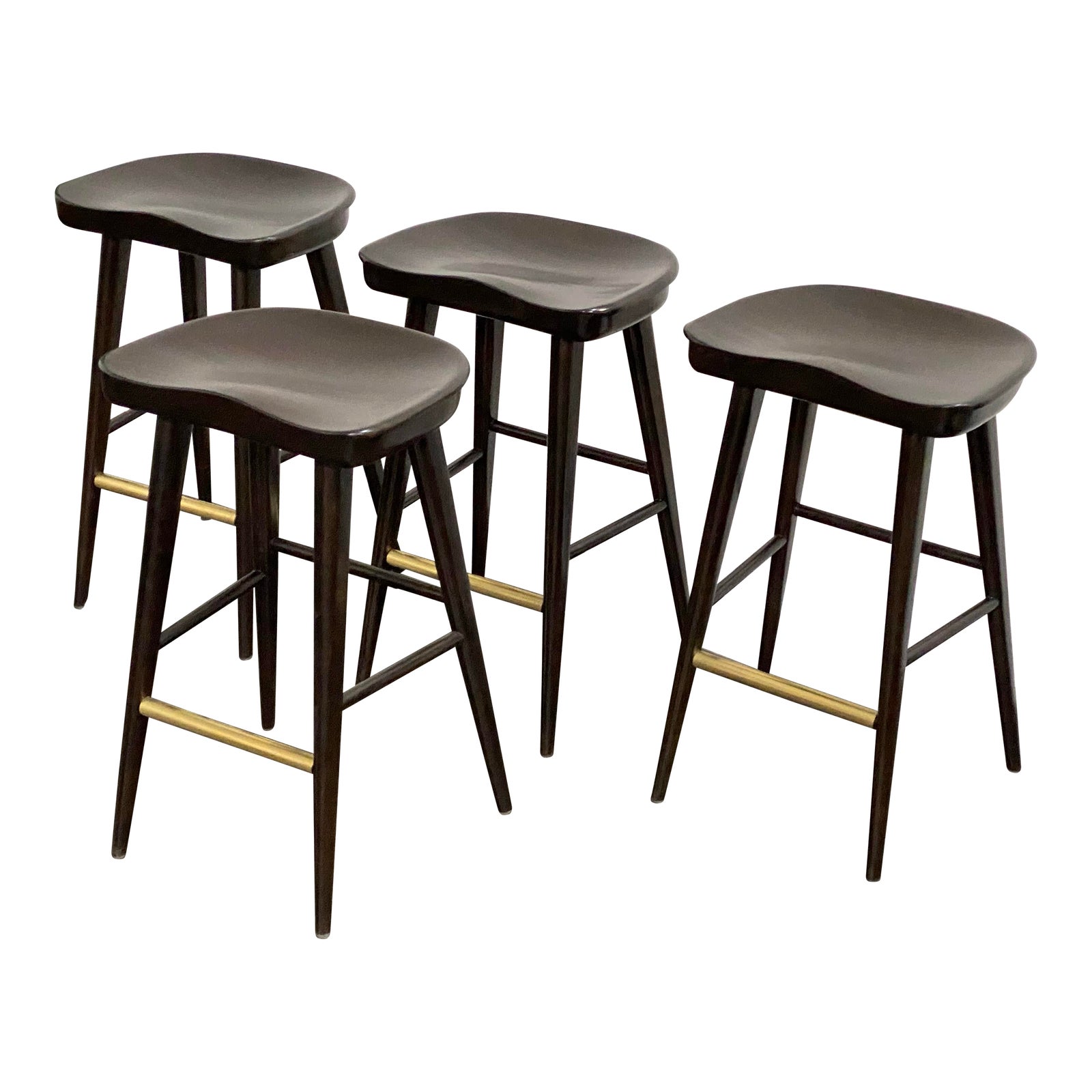 NEW Brownstone Balboa Midnight Counter Stools, Set of Four. Original ...
