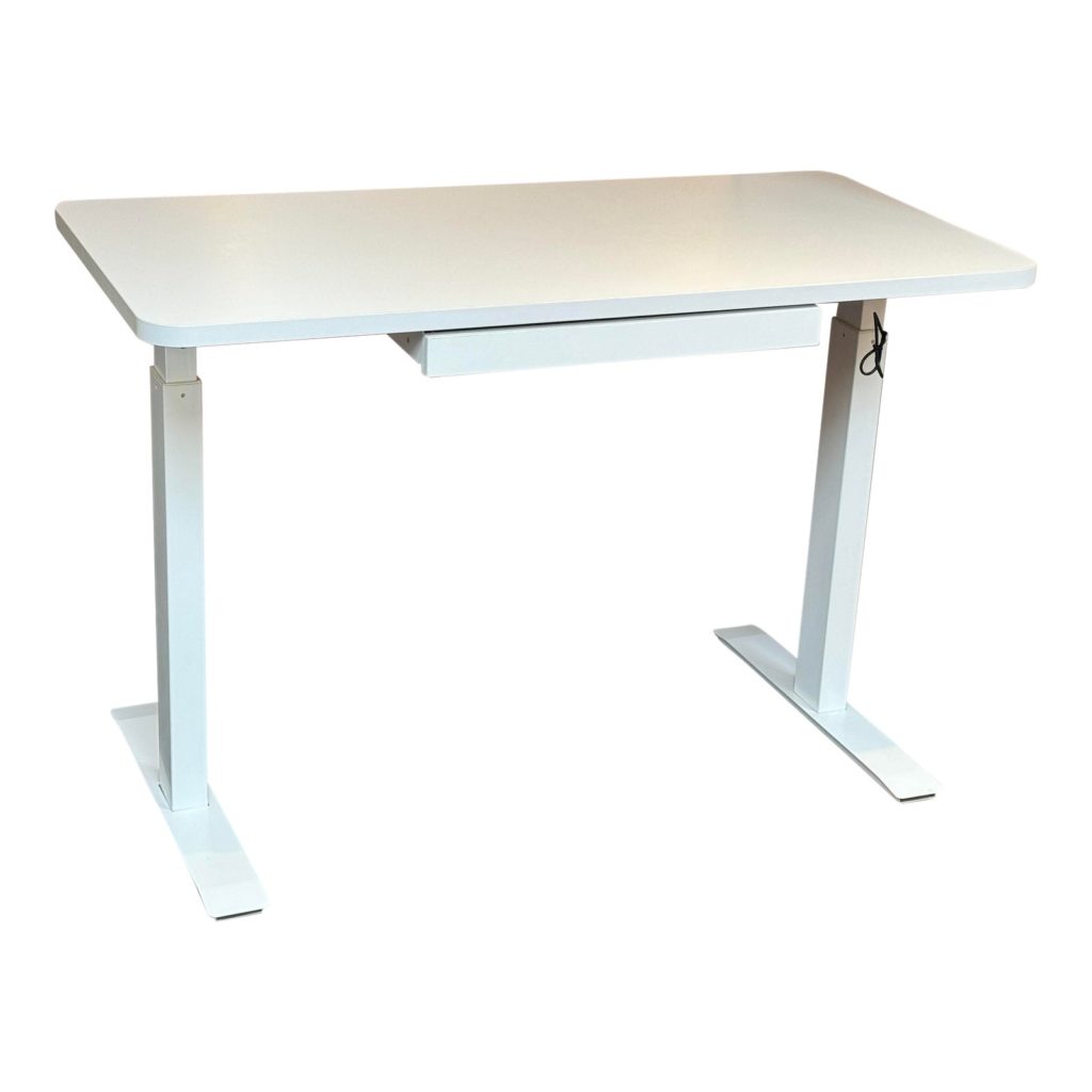 Motionwise Electric White Standing Desk - Design Plus Gallery