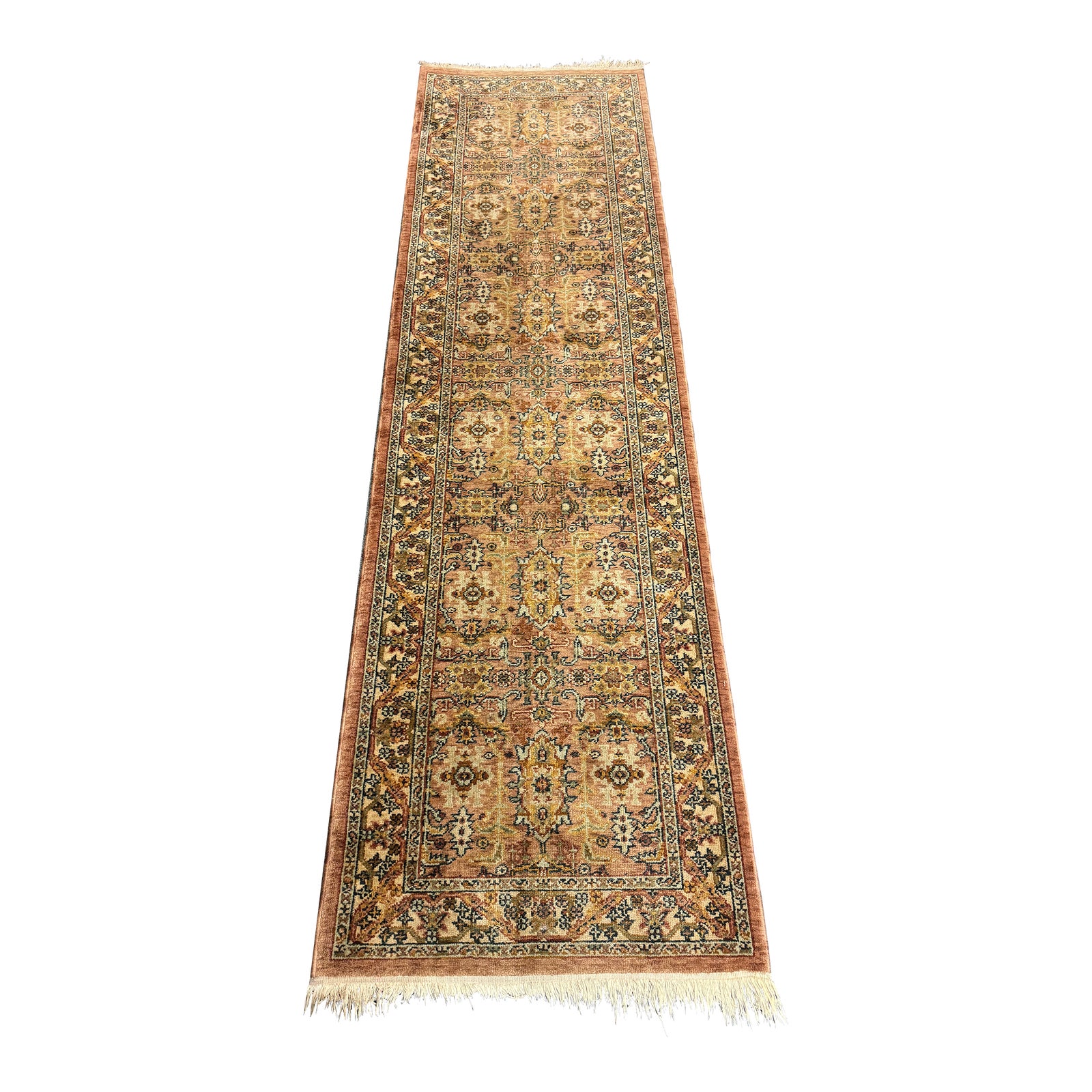 2ft8in-9ft4in-avintage-100-wool-turkish-runner-8655 - Design Plus Gallery