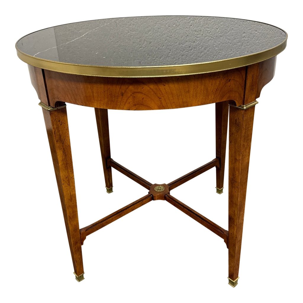 McMillen Collection Directoire Style Granite Table Top - Design Plus ...