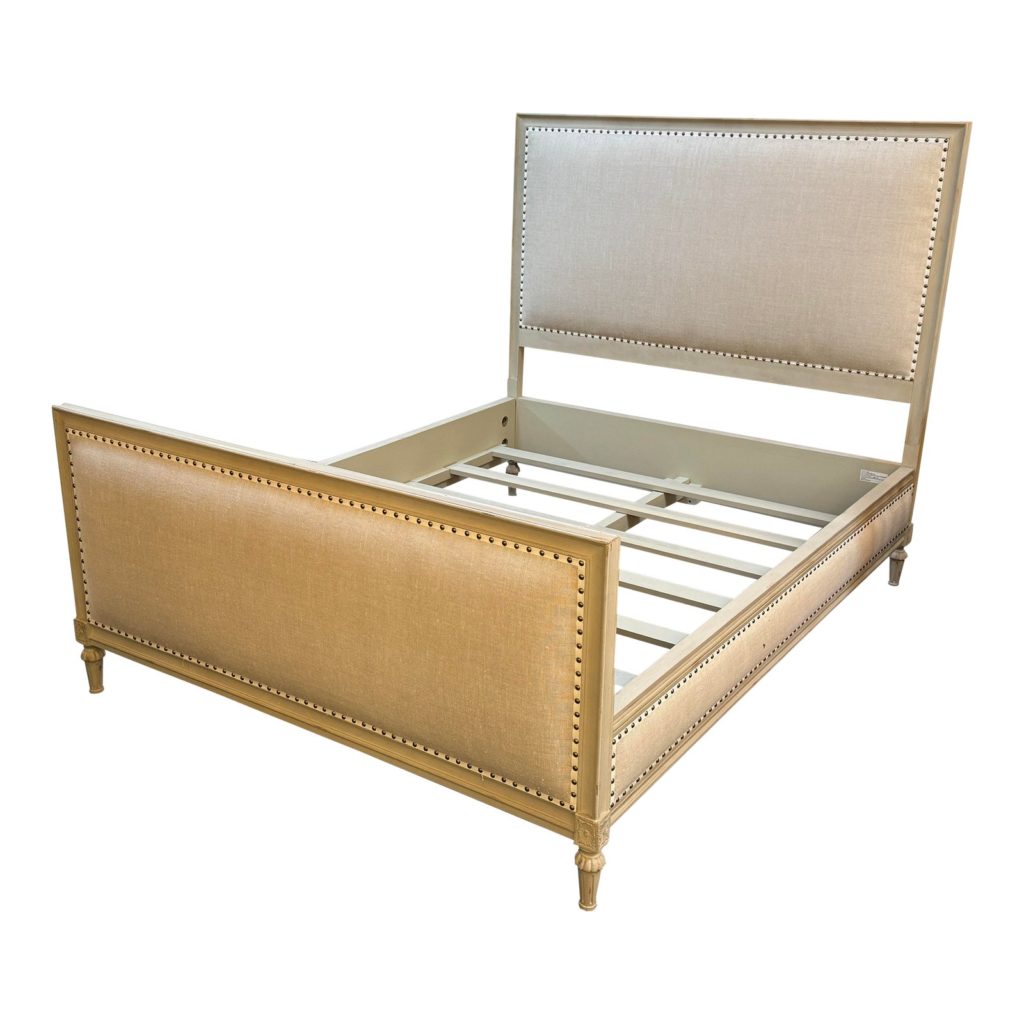 Queen Size Restoration Hardware Maison Linen Bed Frame. Original Price ...
