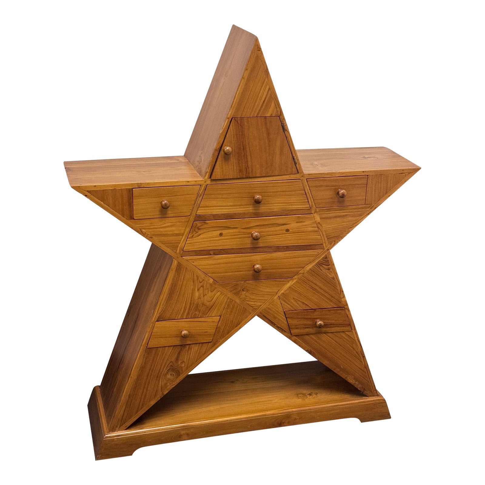 Late-20th Century Solid Pine 7 Drawer Dresser | Design Plus Gallery