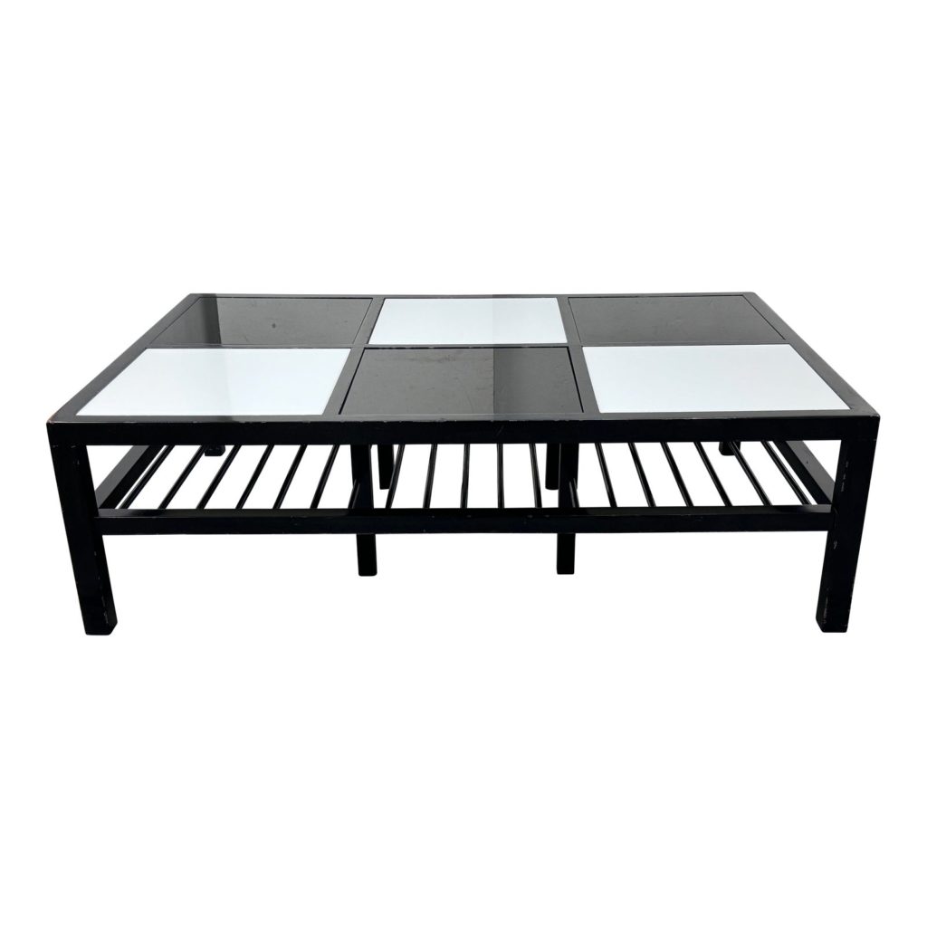 Sunrise Home Forged Iron + Glass Coffee Table With Snake | Design Plus ...