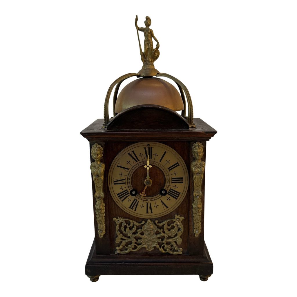 Antique German Mantel Clock - Design Plus Gallery