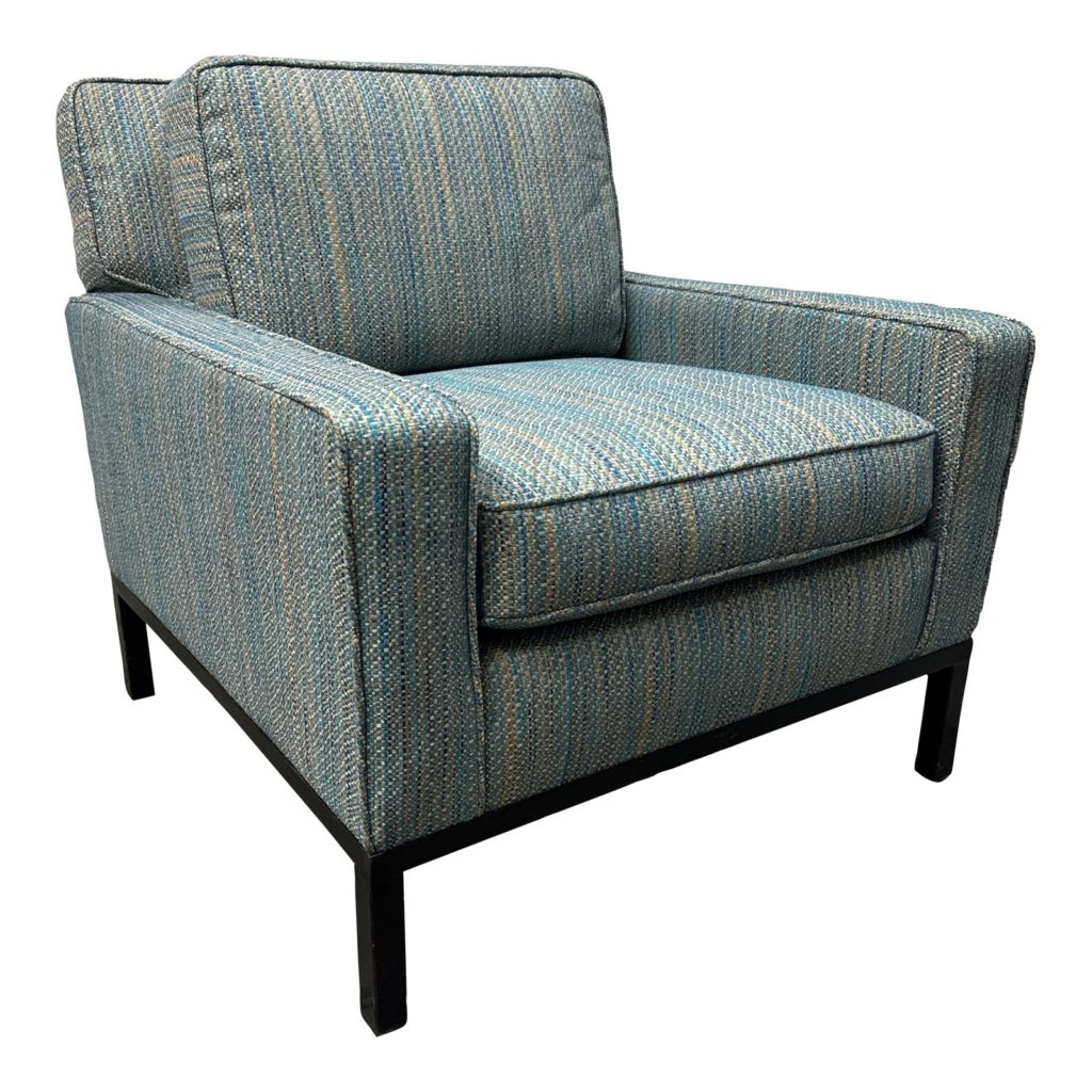 Vintage Custom Tweed Lounge Arm Chair - Design Plus Gallery