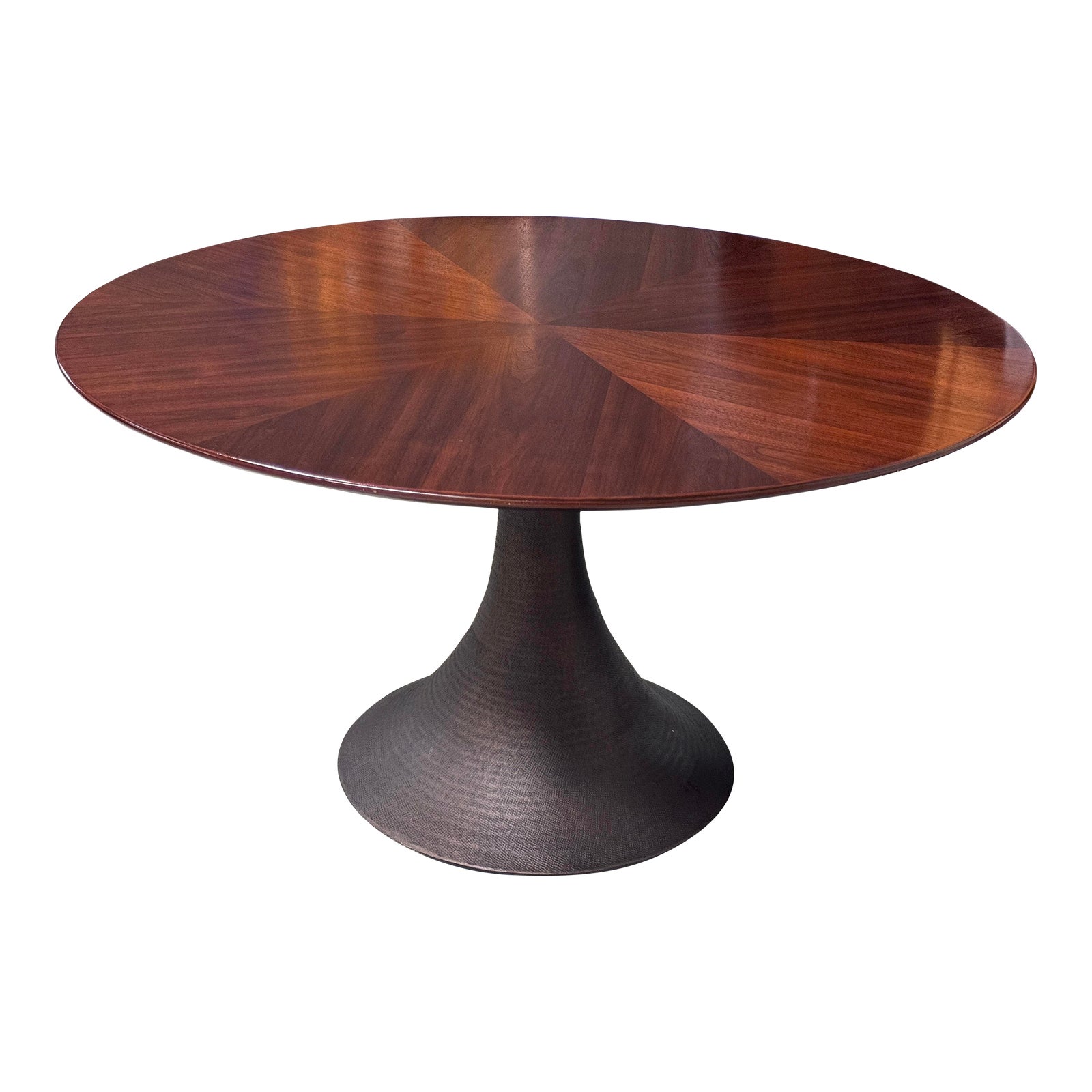 NEW Brownstone Furniture Casablanca Walnut + Bronze Dining Table ...
