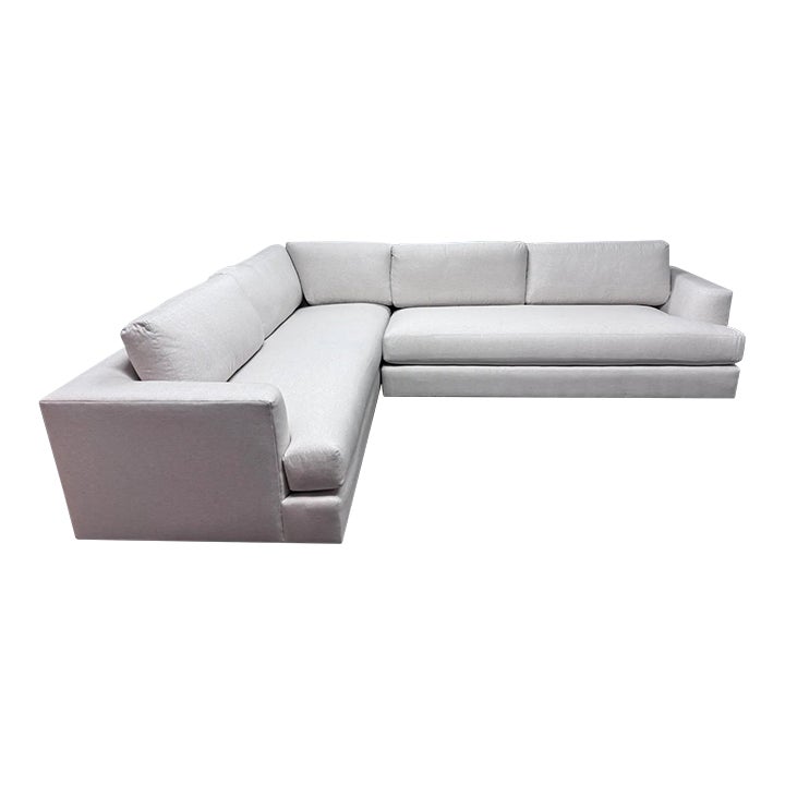 NEW Custom Design Sectional in Shell Woven Performance Fabric. Original ...