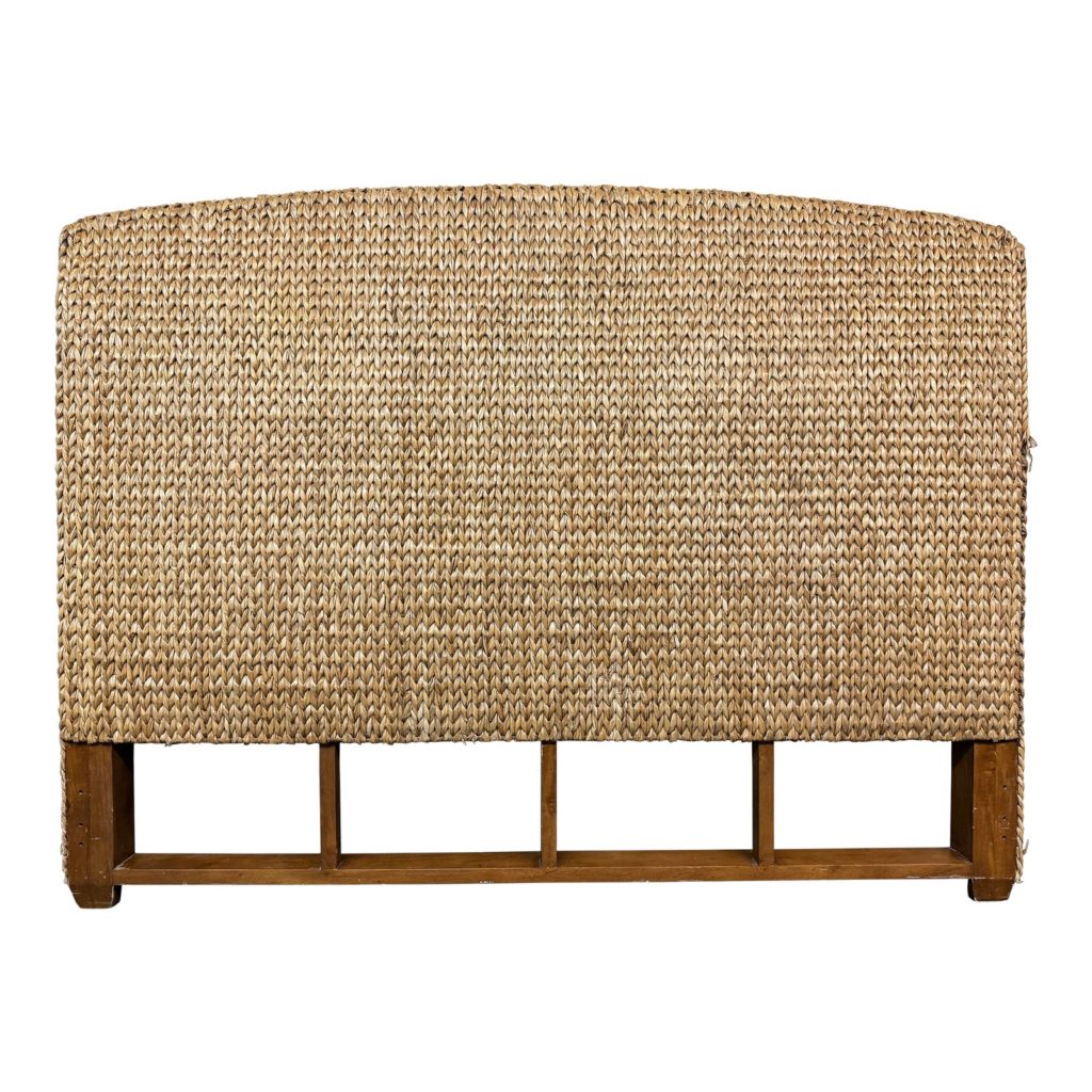 California King Size Pottery Barn Seagrass Headboard Design Plus Gallery