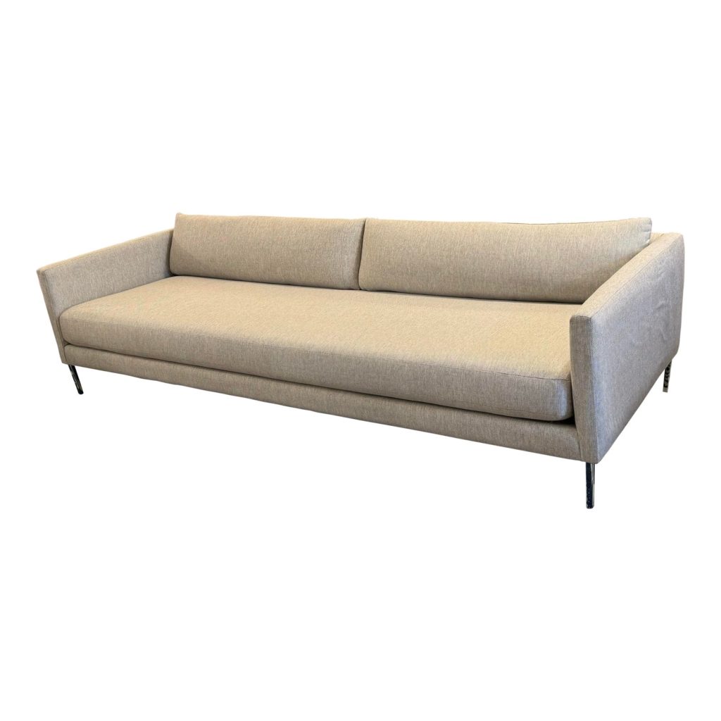 CB2 Midtown Contemporary Sofa. Original Price: $1,900 - Design Plus Gallery