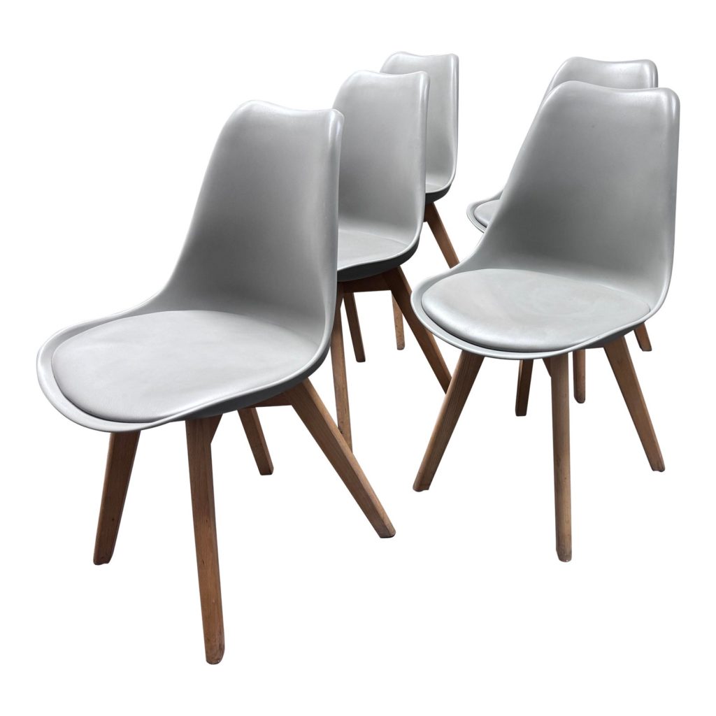 1980’s D-Scan Scandinavian Designs Teak Dining Chairs, Set of Four ...