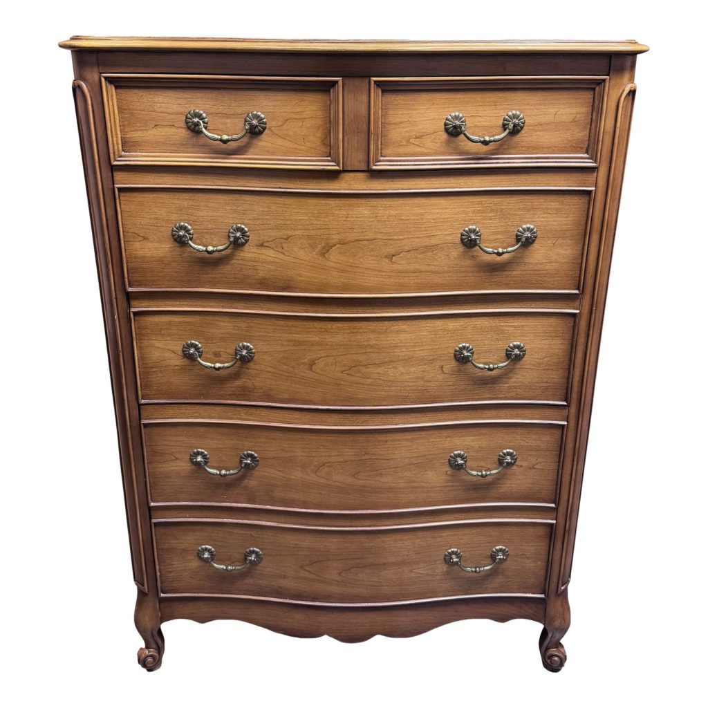 Vintage Three Drawer Wood Dresser | Design Plus Gallery