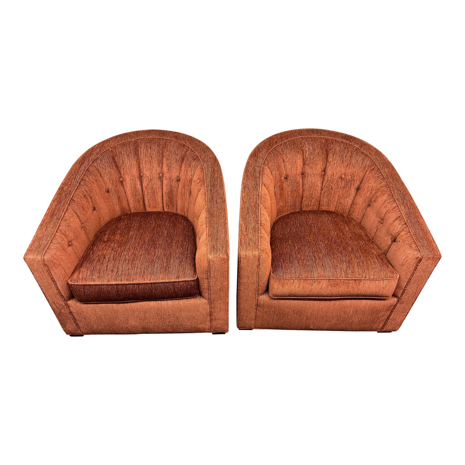 Pair of Solid Wooden Black Lacquer Chairs | Design Plus Gallery