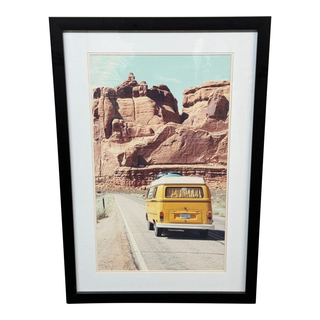 Paragon Art "Road Trip" Framed Travel Poster - Design Plus Gallery