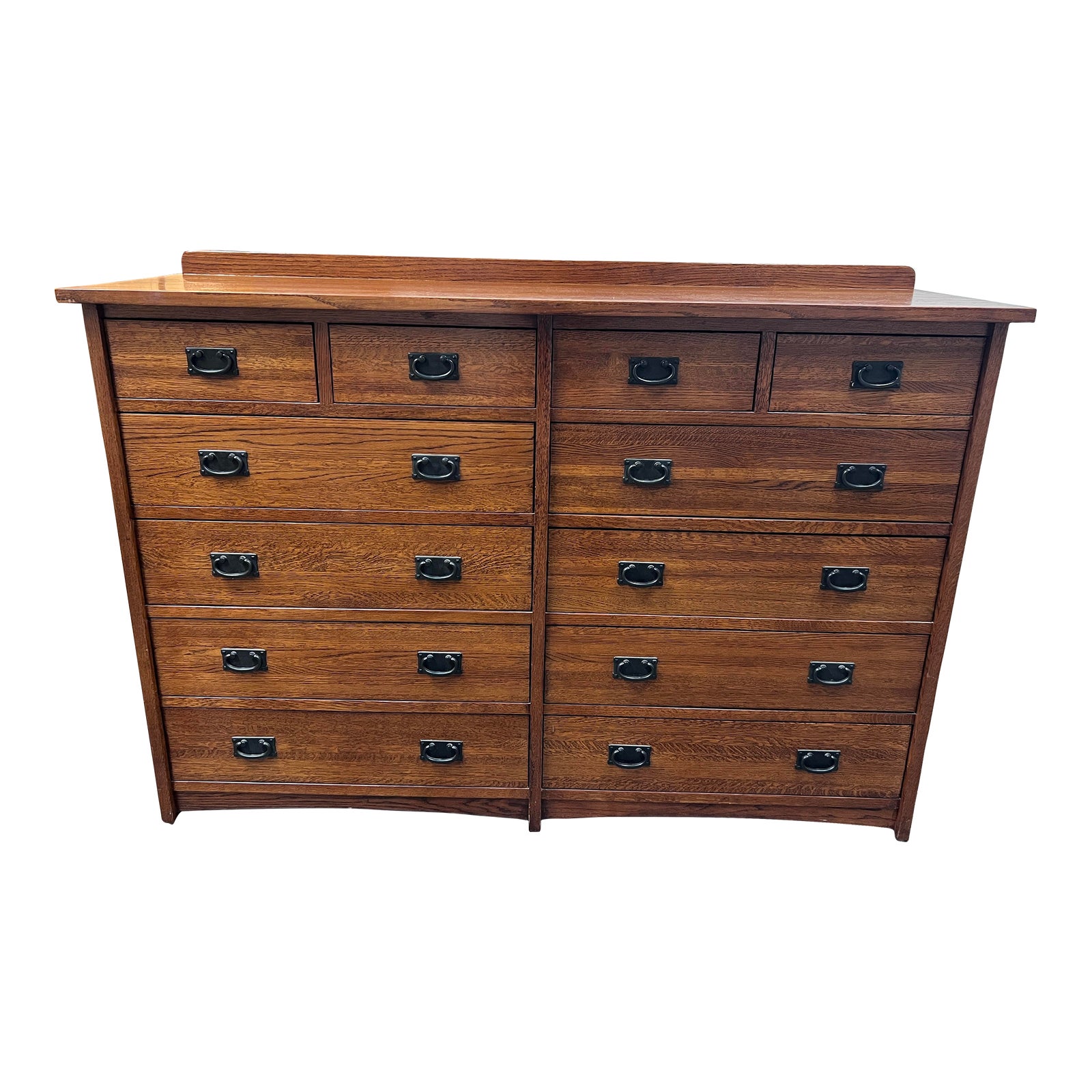 Michaels Furniture Mission Style 12 Drawer Dresser. Original Price ...