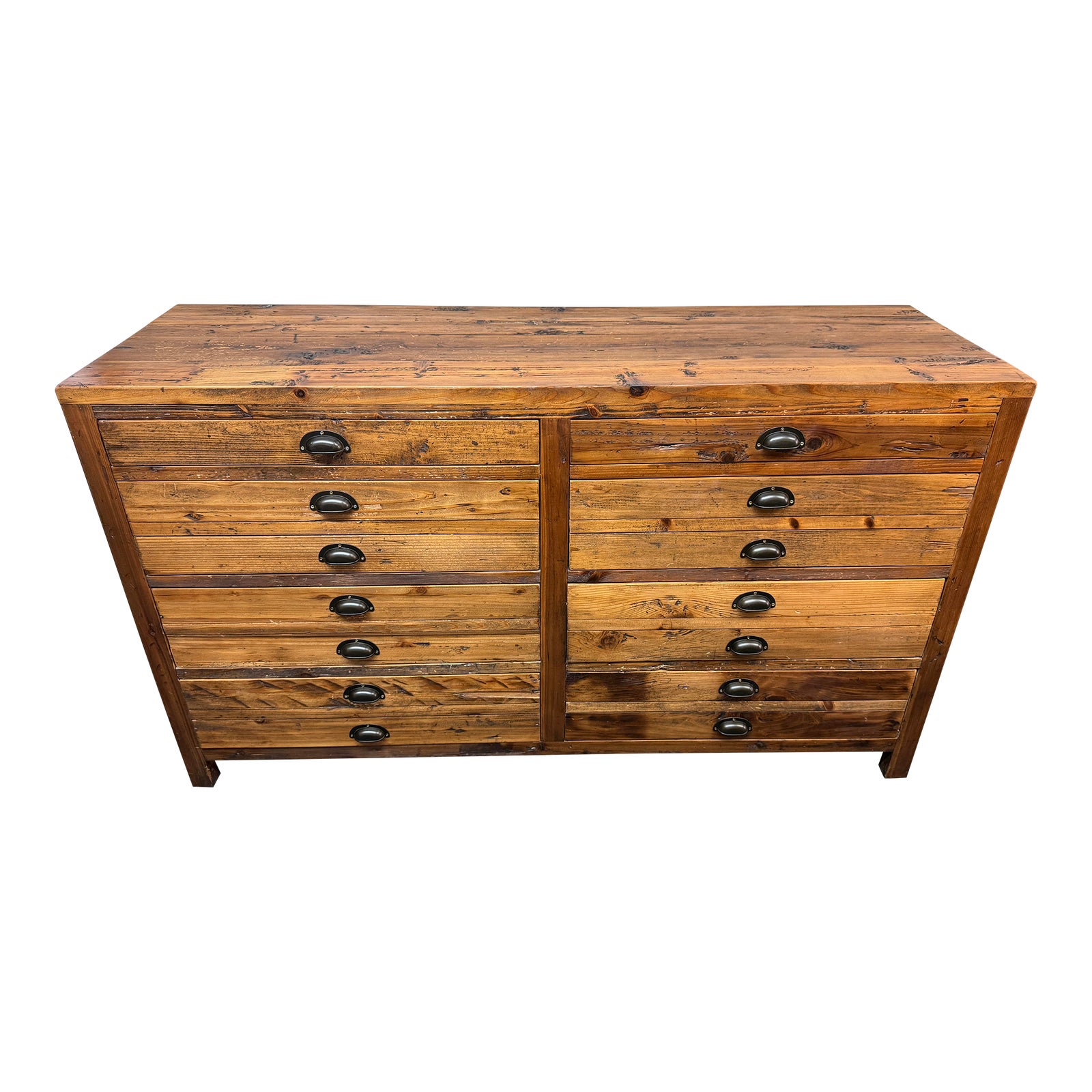 Wooden Duck Reclaimed Rustic Eight Drawer Dresser - Design Plus Gallery