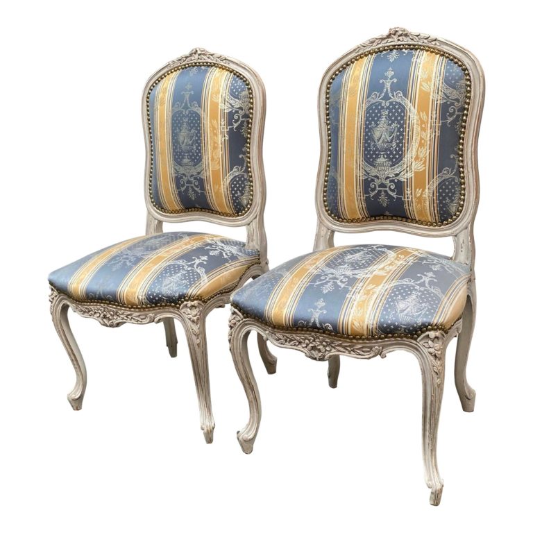 Set of Six Contemporary Tufted Side Chairs | Design Plus Gallery