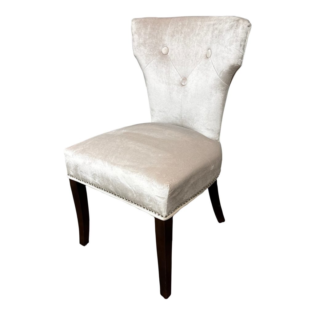 Contemporary Velvet Side Chair | Design Plus Gallery