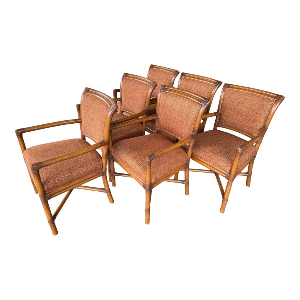 Lee Industries Model 7009-41 Navy Dining Chairs, Set of Eight. Original ...