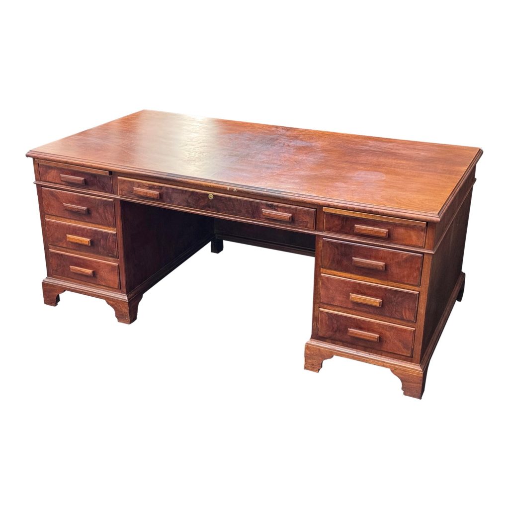 Mid Century Modern Executive Desk - Design Plus Gallery