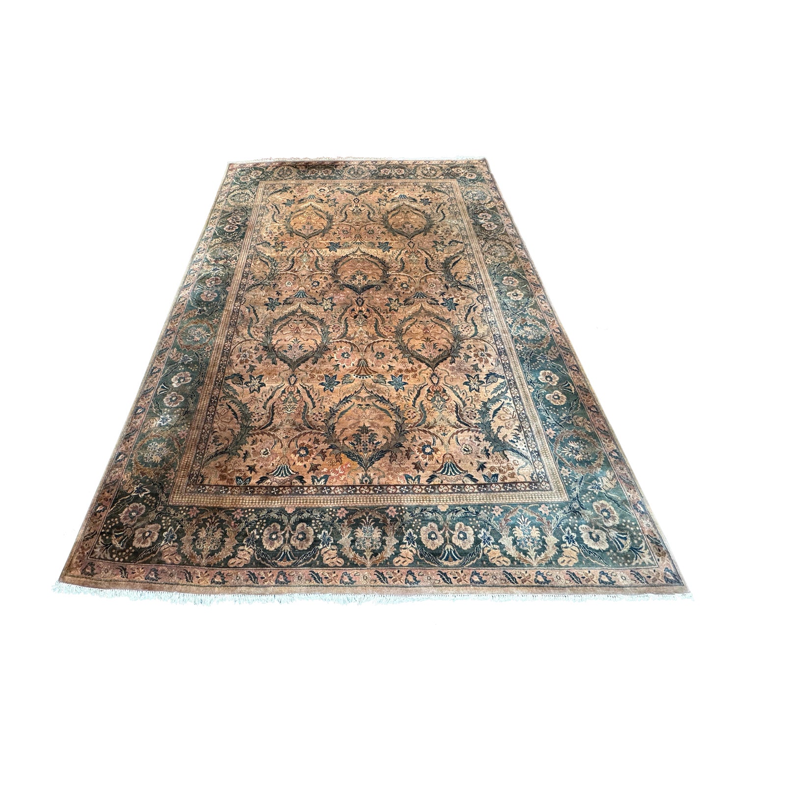 8ft6in-12ft-vintage-persian-style-wool-rug-8285 - Design Plus Gallery