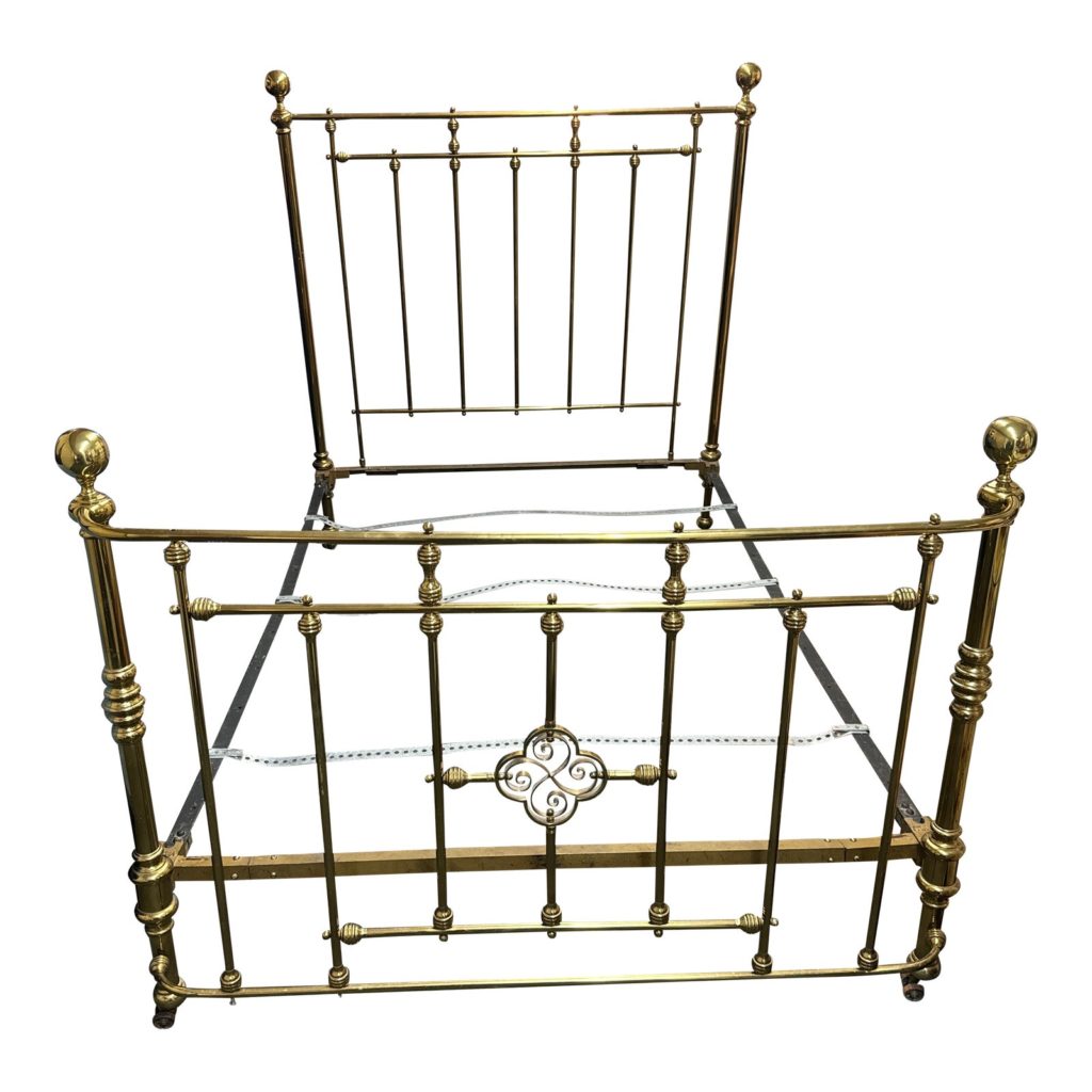 Full Size the Ansonia Brass & Copper Company Antique American Brass Bed ...